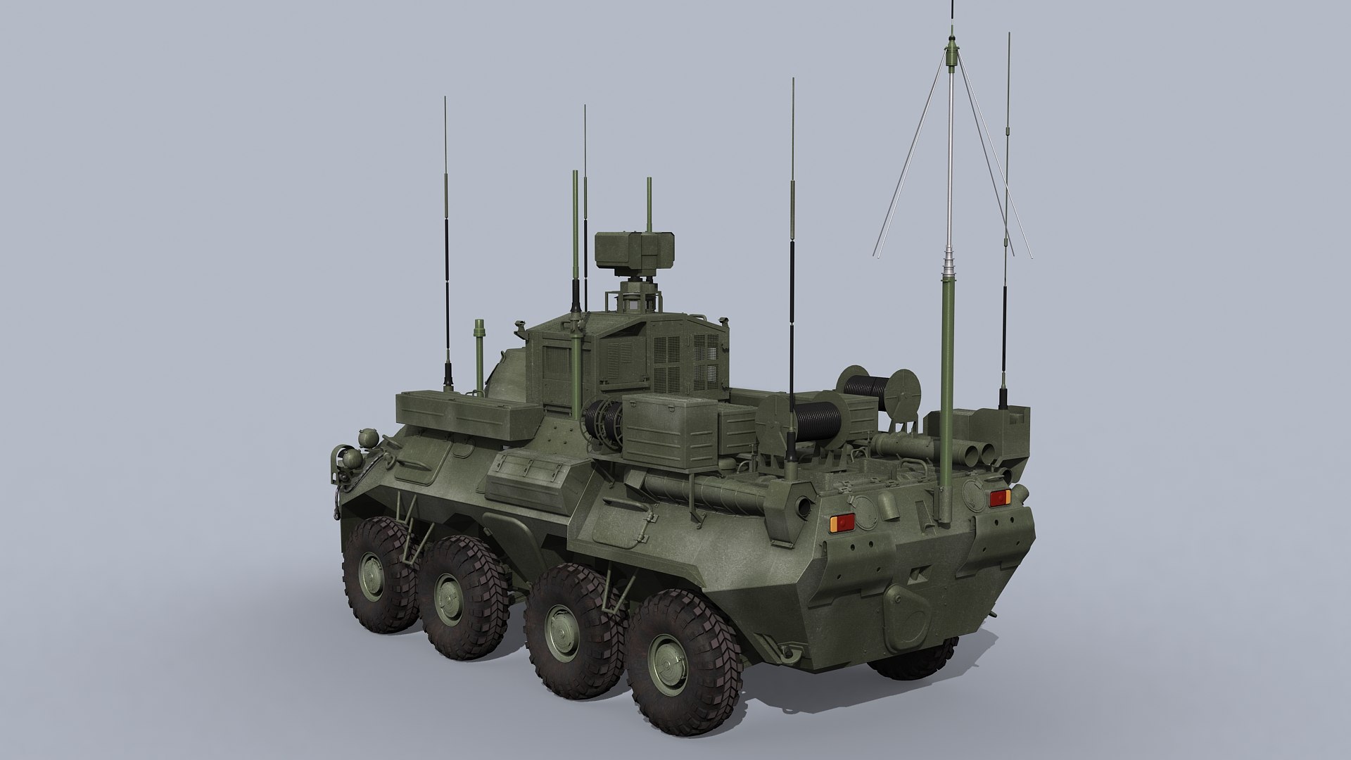 R-149MA1 Unified Command And Staff Vehicle 3D Model - TurboSquid 2197136