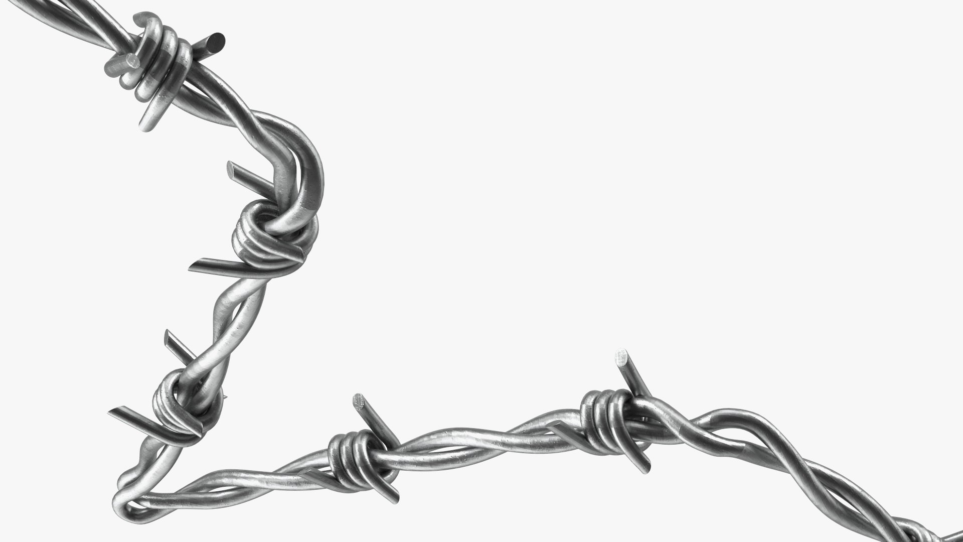 Star Shaped Barbed Wire 3D Model - TurboSquid 1819212