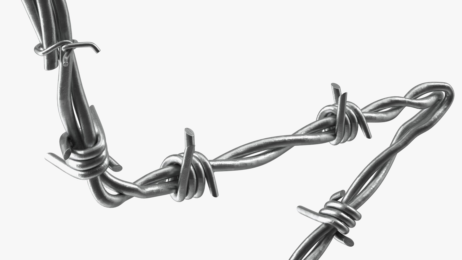 Star Shaped Barbed Wire 3D Model - TurboSquid 1819212