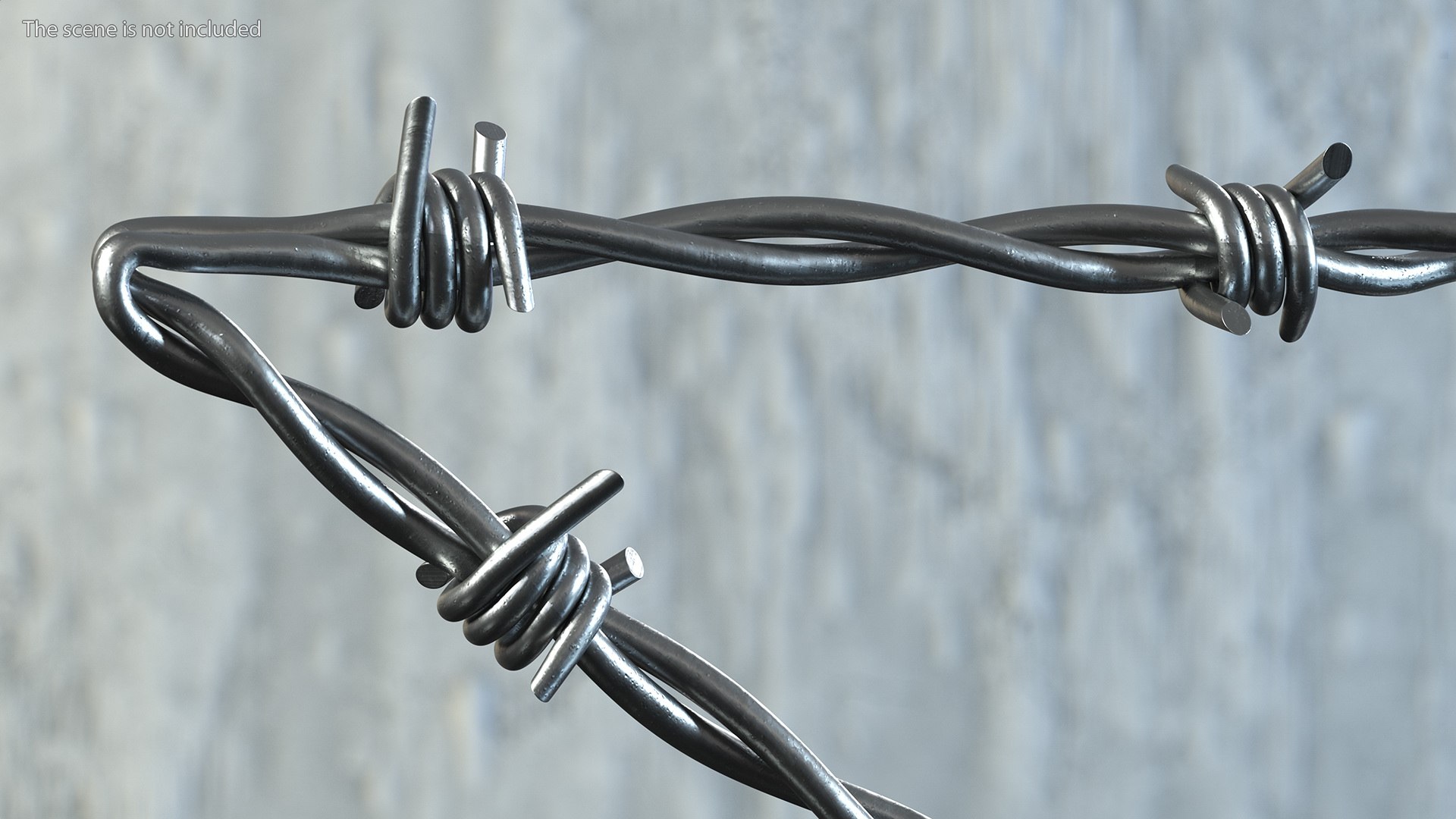 Star Shaped Barbed Wire 3D Model - TurboSquid 1819212
