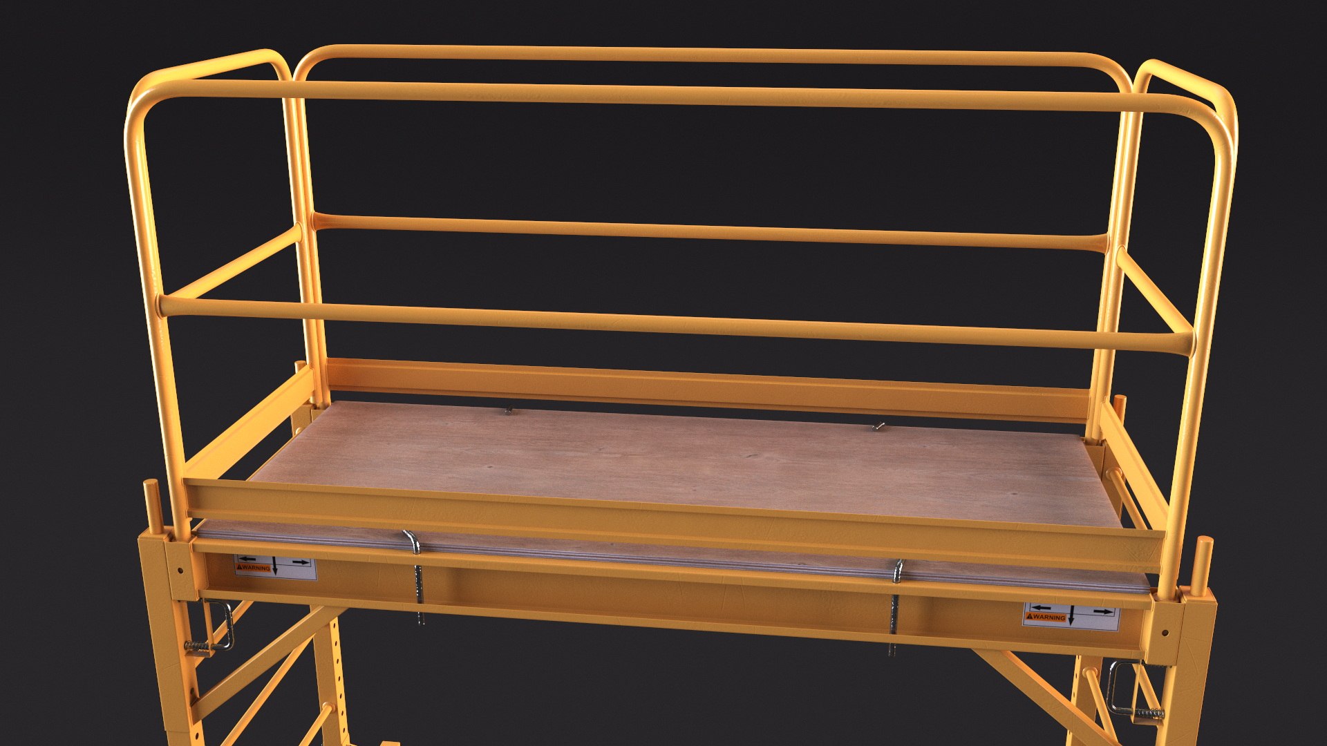 Multi Purpose Scaffold Yellow 3D model - TurboSquid 2128846