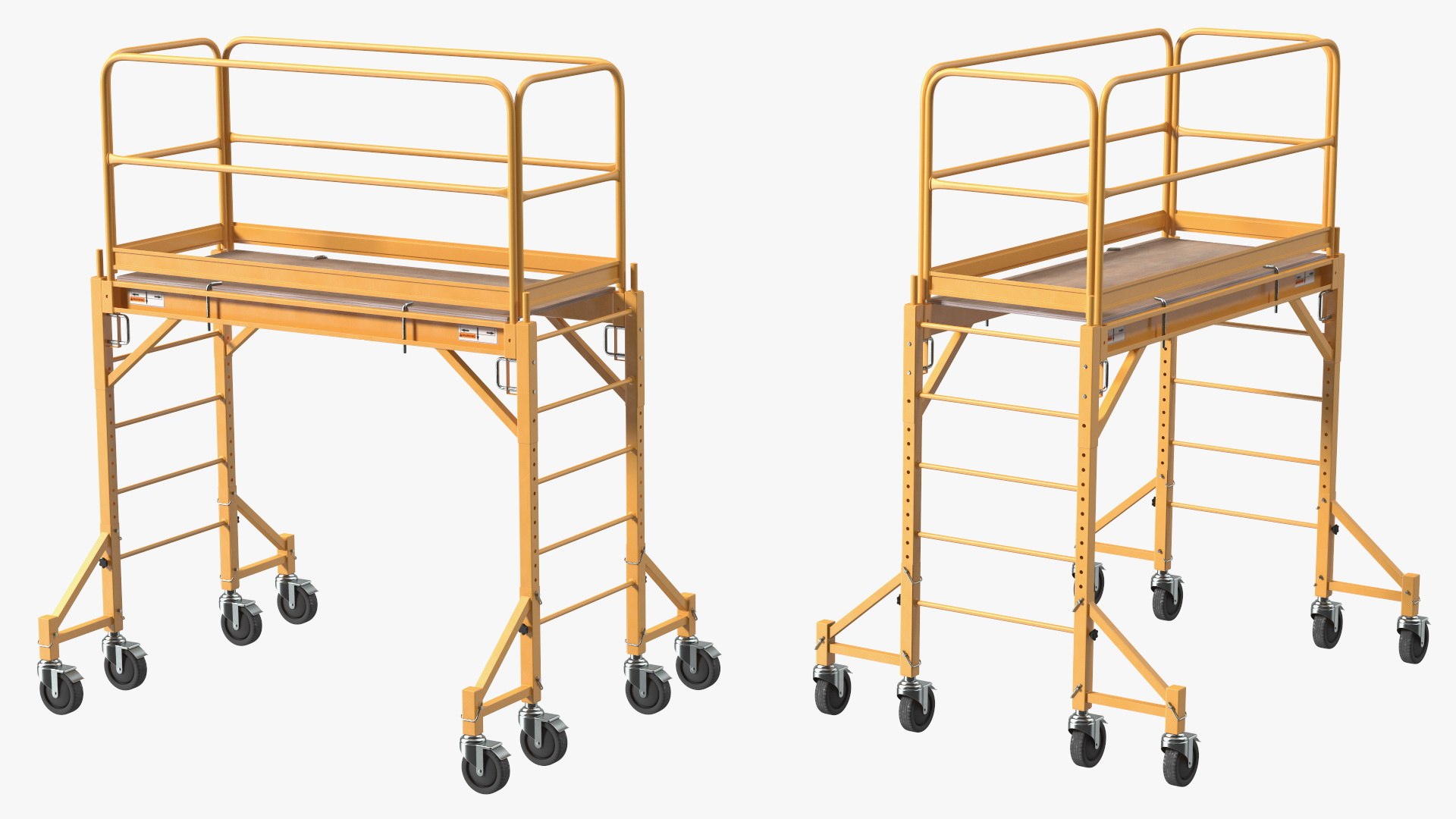 Multi Purpose Scaffold Yellow 3D model - TurboSquid 2128846