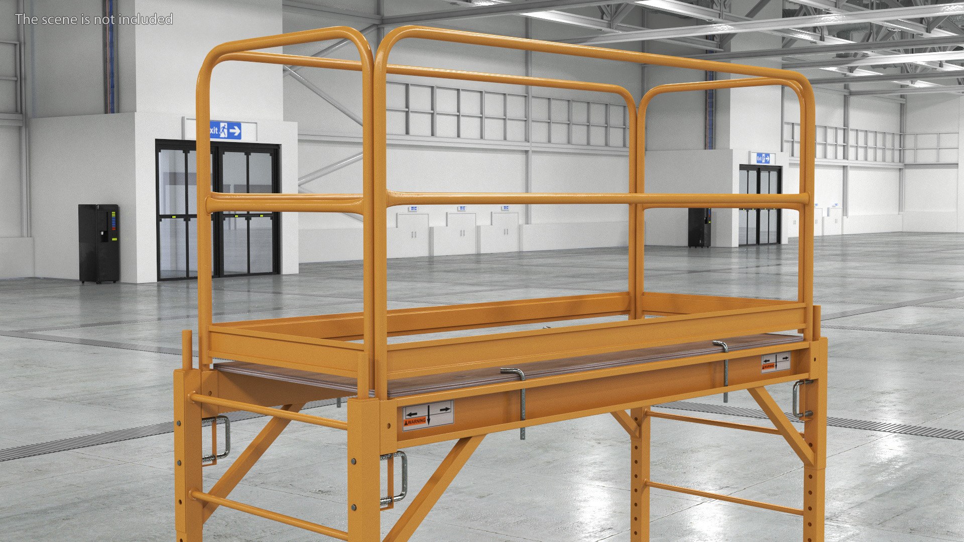 Multi Purpose Scaffold Yellow 3D model - TurboSquid 2128846