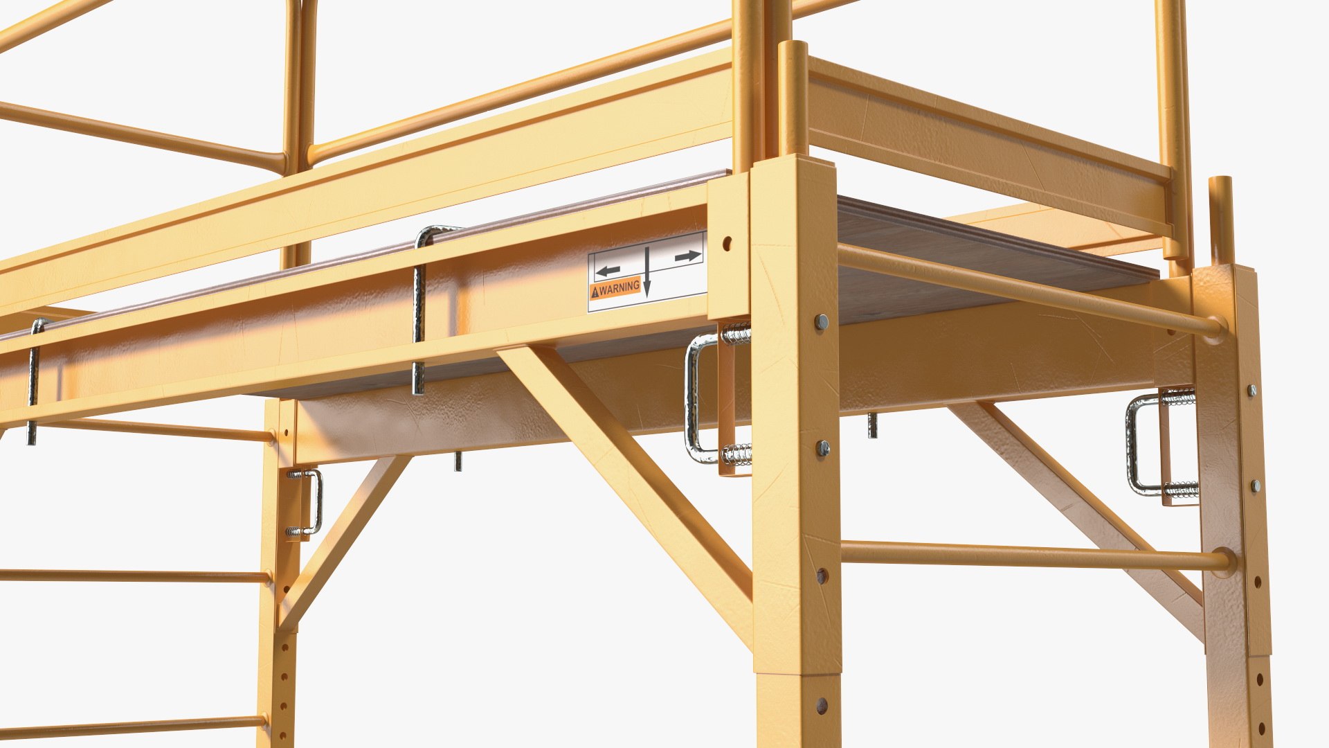 Multi Purpose Scaffold Yellow 3D model - TurboSquid 2128846