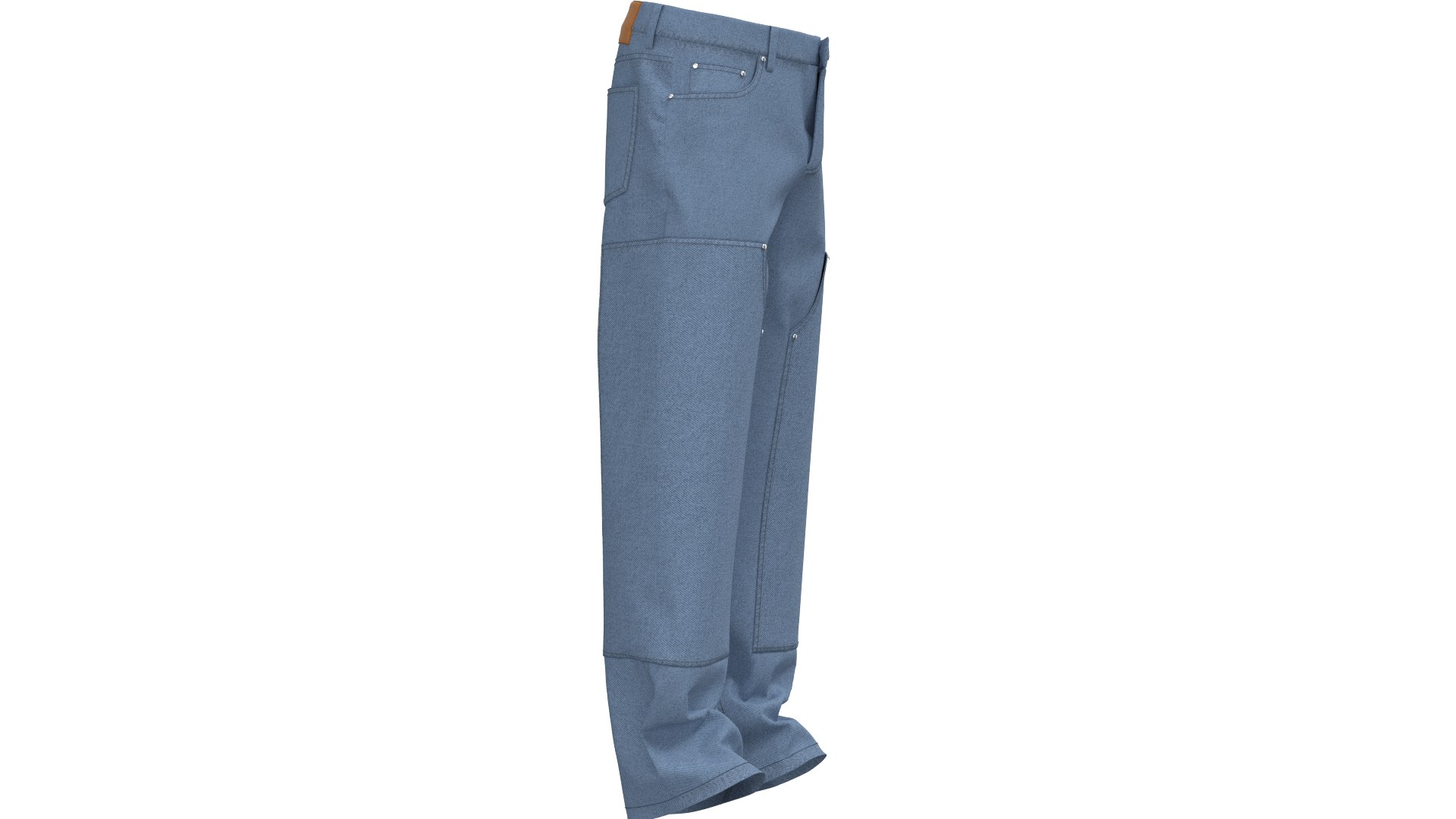 3D Male Cargo Jean Model - TurboSquid 2209976