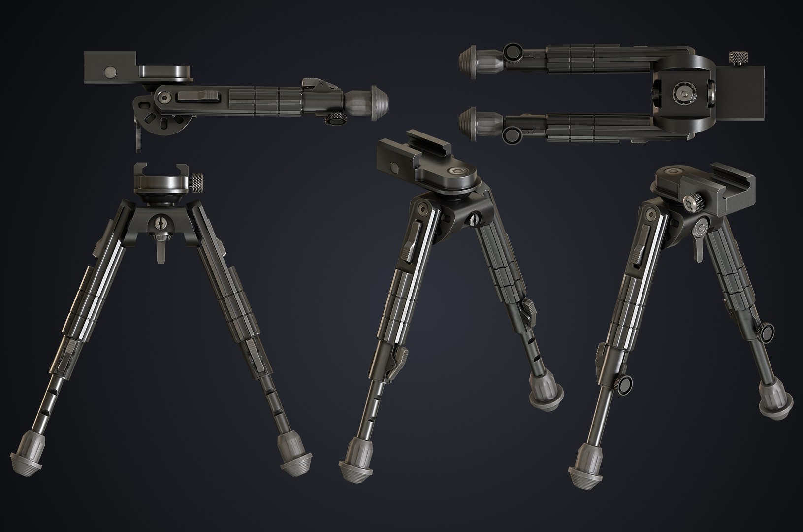 3D Hunting Rifle GameReady V2 - TurboSquid 2027645