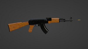 Download 3D AK-47 Blender Models - TurboSquid