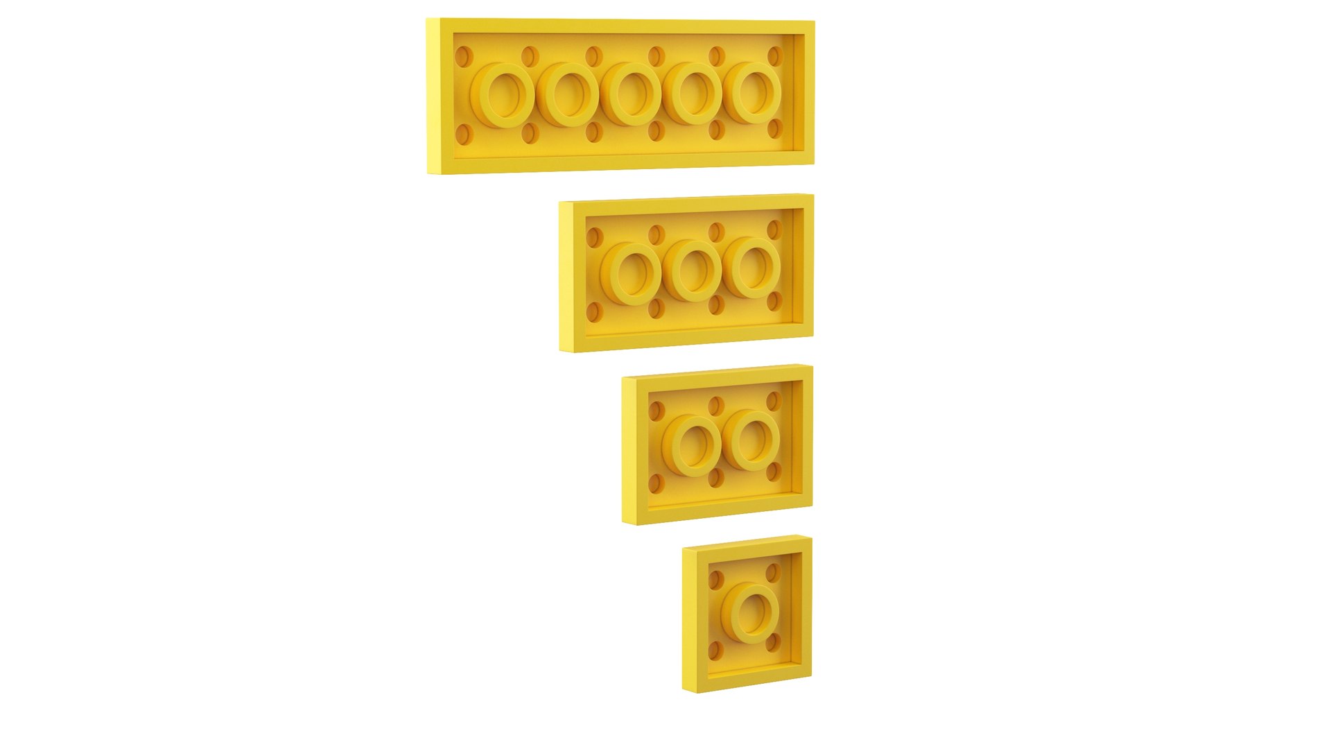 3D Lego Bricks - TurboSquid 1948974