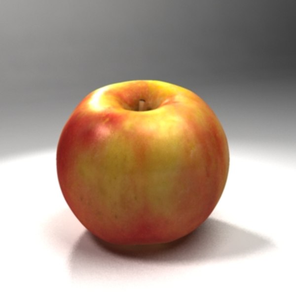 3d model apple scan real