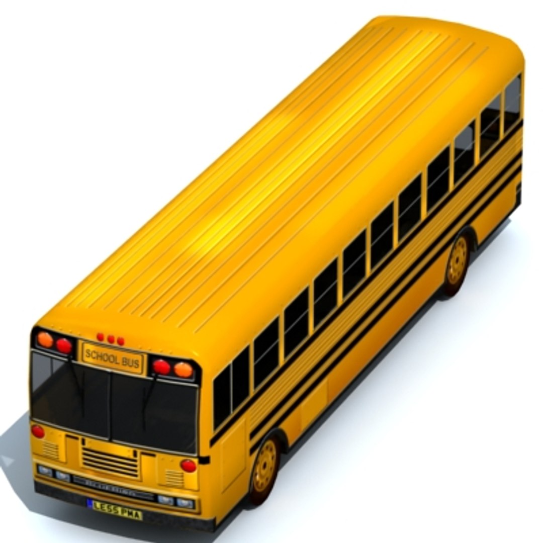 3ds max school bus