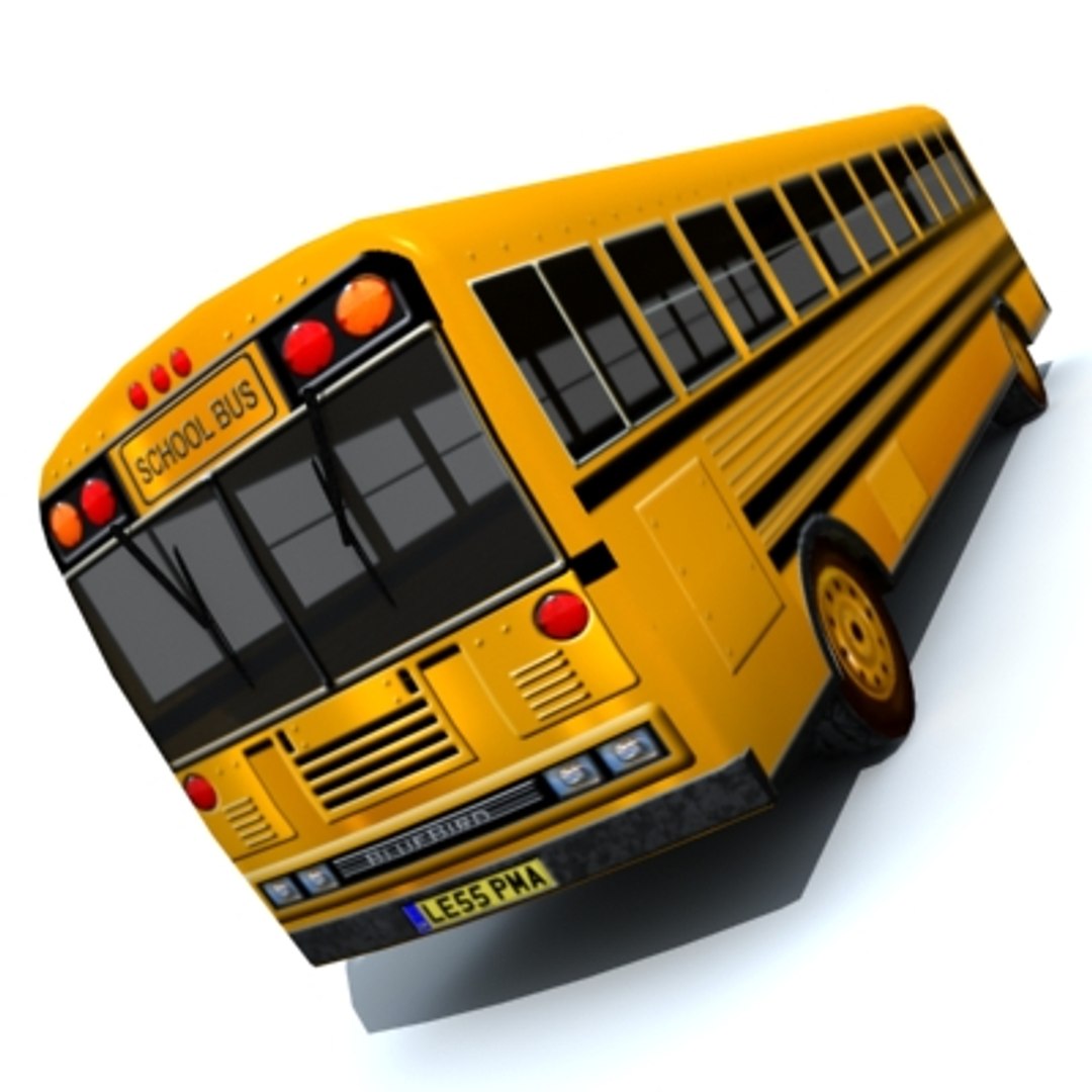 3ds max school bus