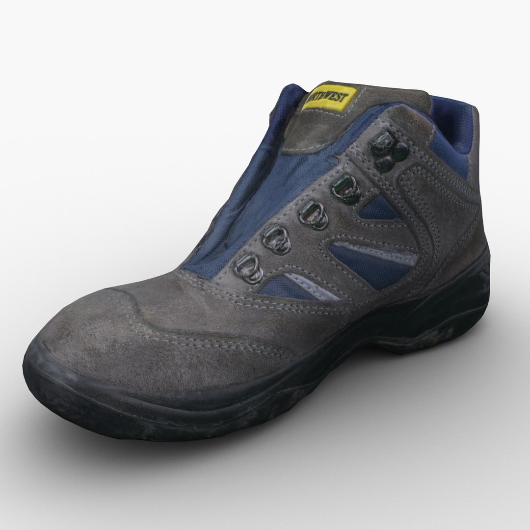 Work Boot 3D Model - TurboSquid 1442058