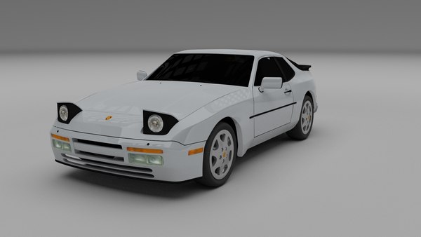 3d model porsche 944 s2