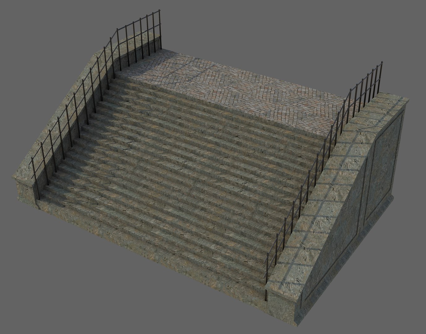 Free Stairs Step 3D - TurboSquid 1678752