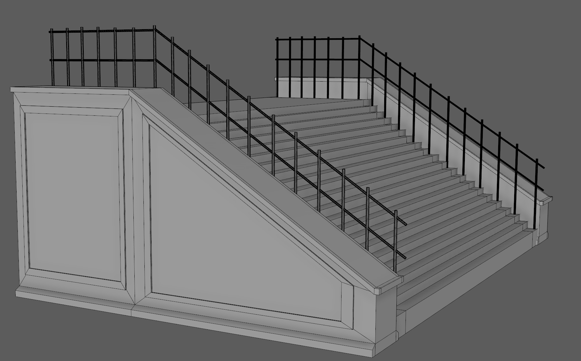 Free stairs step 3D - TurboSquid 1678752