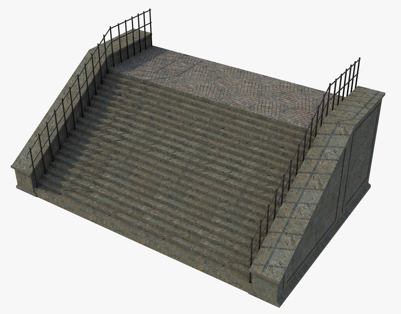 Free Stairs Step 3D - TurboSquid 1678752