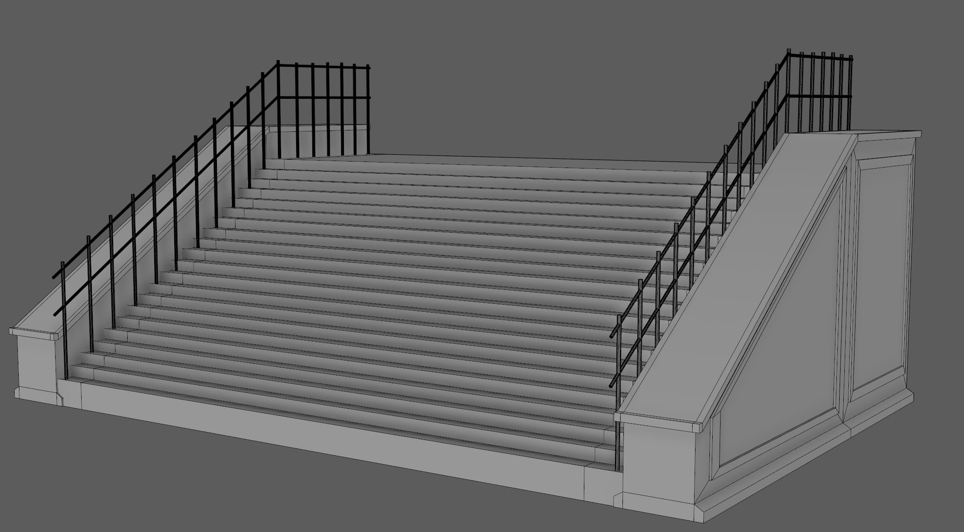Free Stairs Step 3D - TurboSquid 1678752
