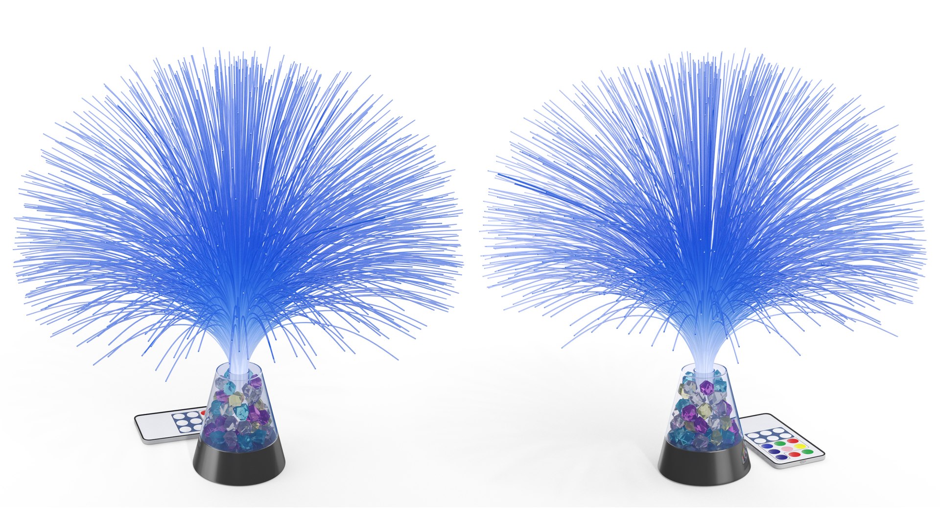 Night Light LED With Remote Blue 3D Model - TurboSquid 2161289