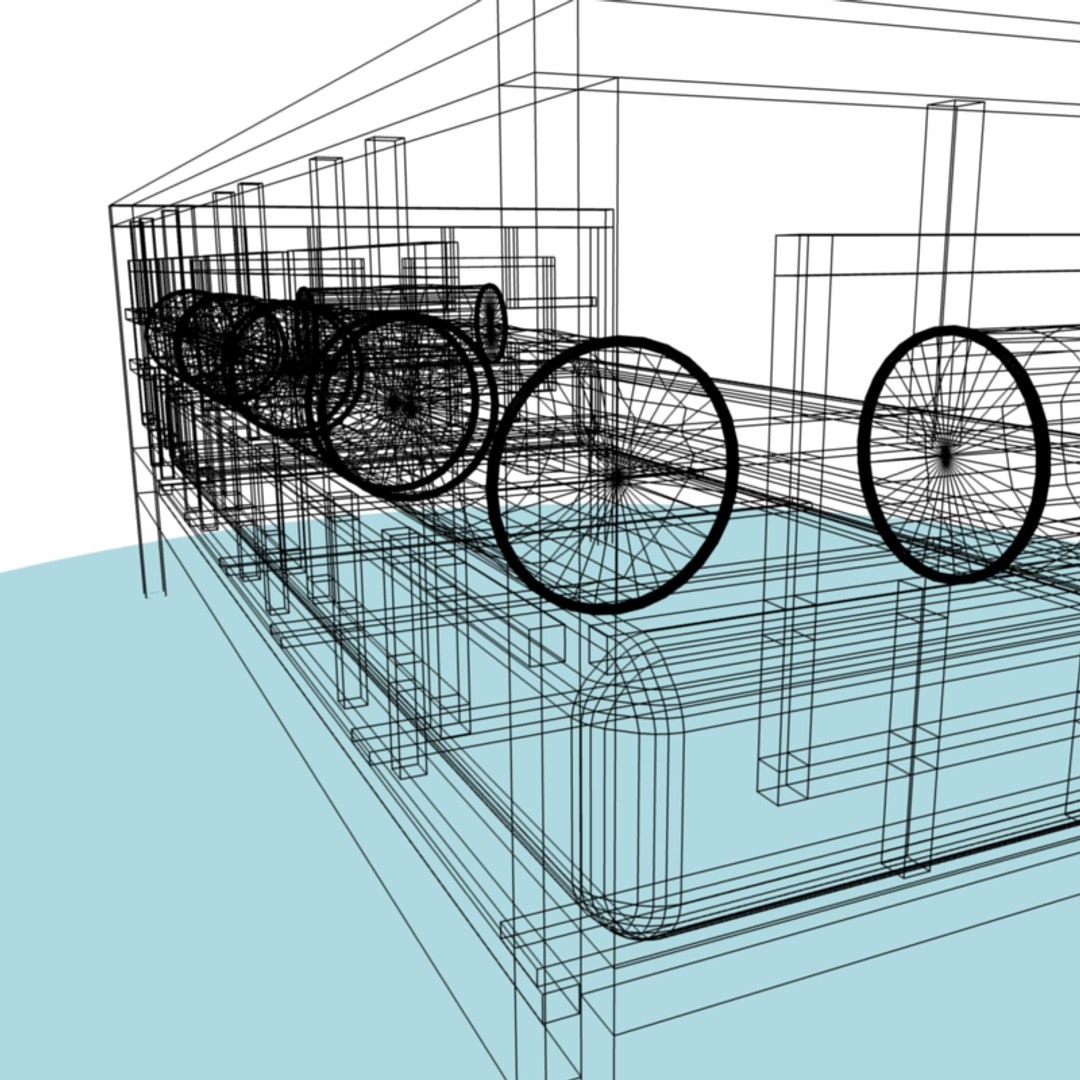 3d Daybed Geometric Bed