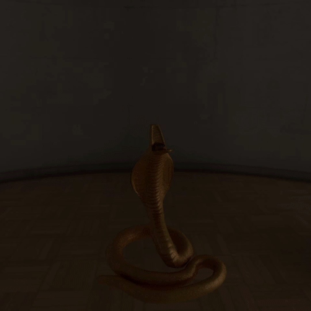 Cobra Snake Lamp 3D Model - TurboSquid 1247833