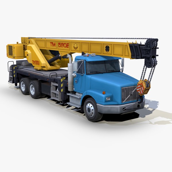 Mobile Crane 3D Models for Download | TurboSquid