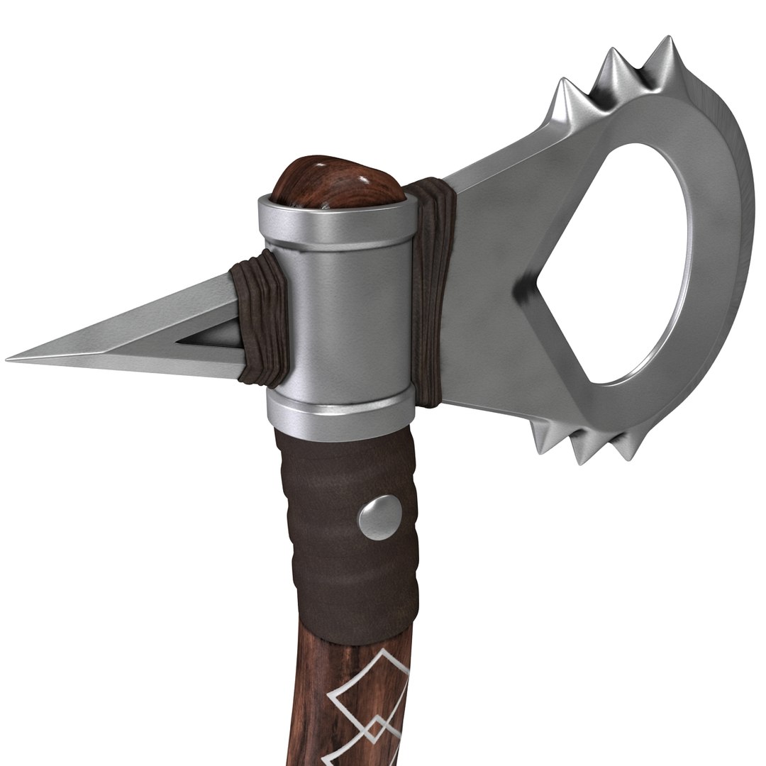 3d model tomahawk weapon