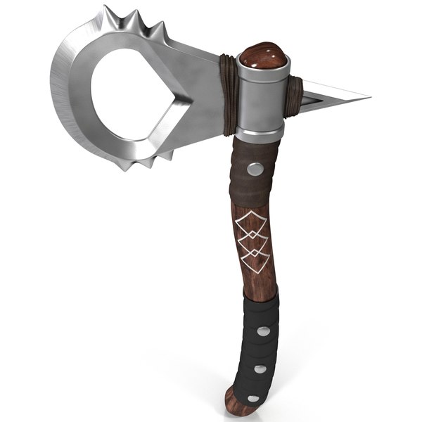 3d model tomahawk weapon