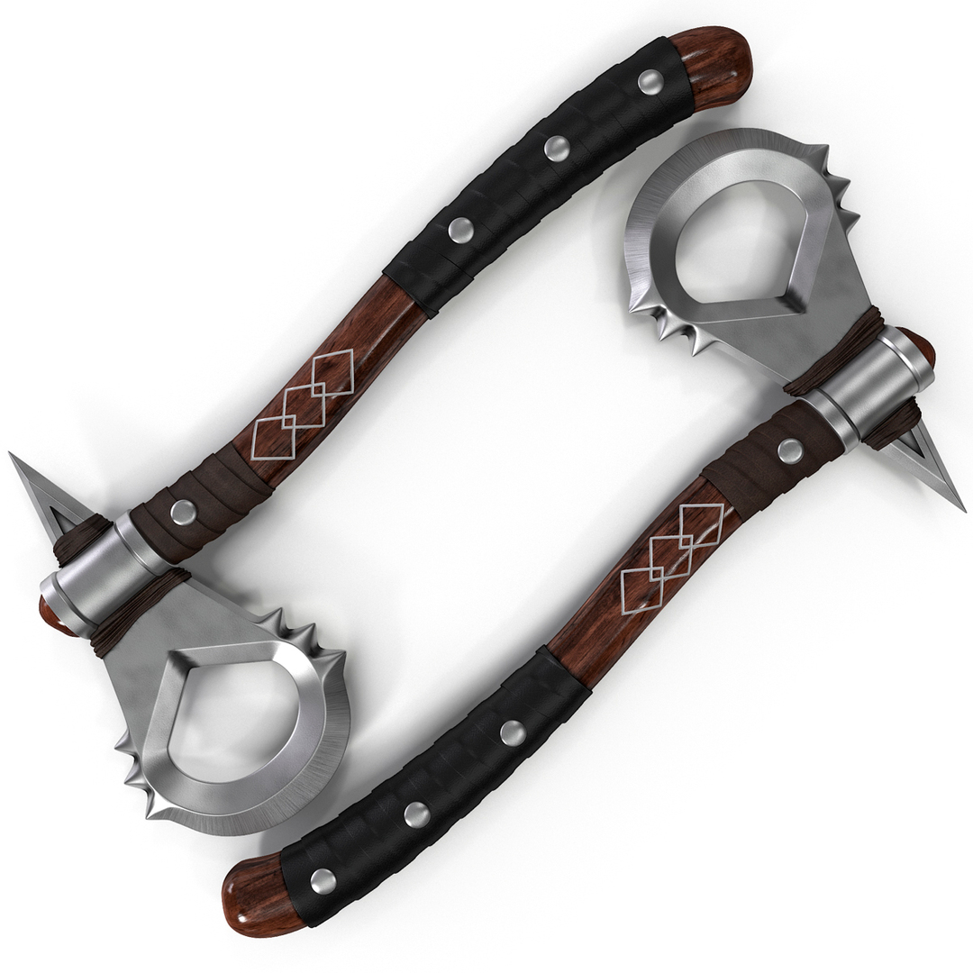 3d model tomahawk weapon