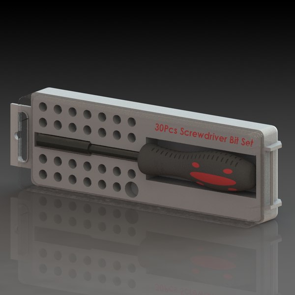3D 30pcs Screwdriver Bit Set model - TurboSquid 1996460