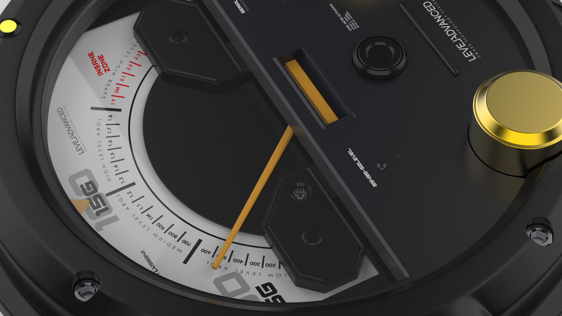 3D Sci Fi Level Gauge - TurboSquid 2138895