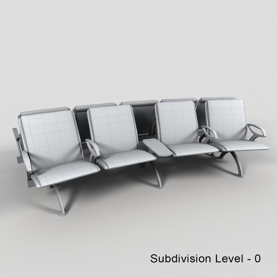 3d Airport Seating