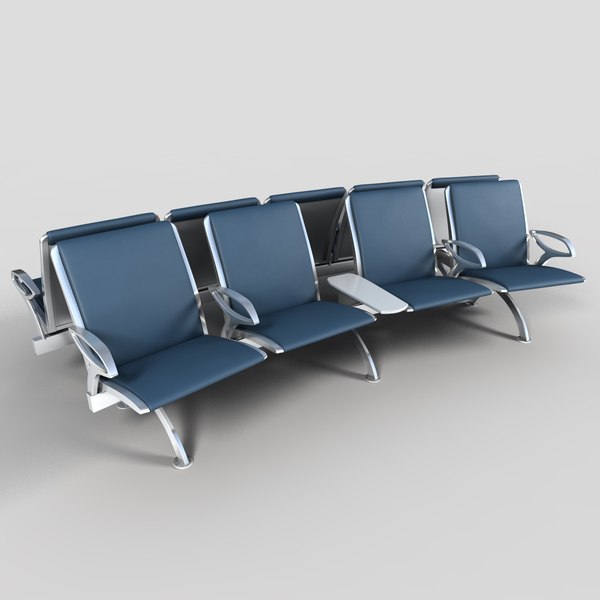 3d airport seating