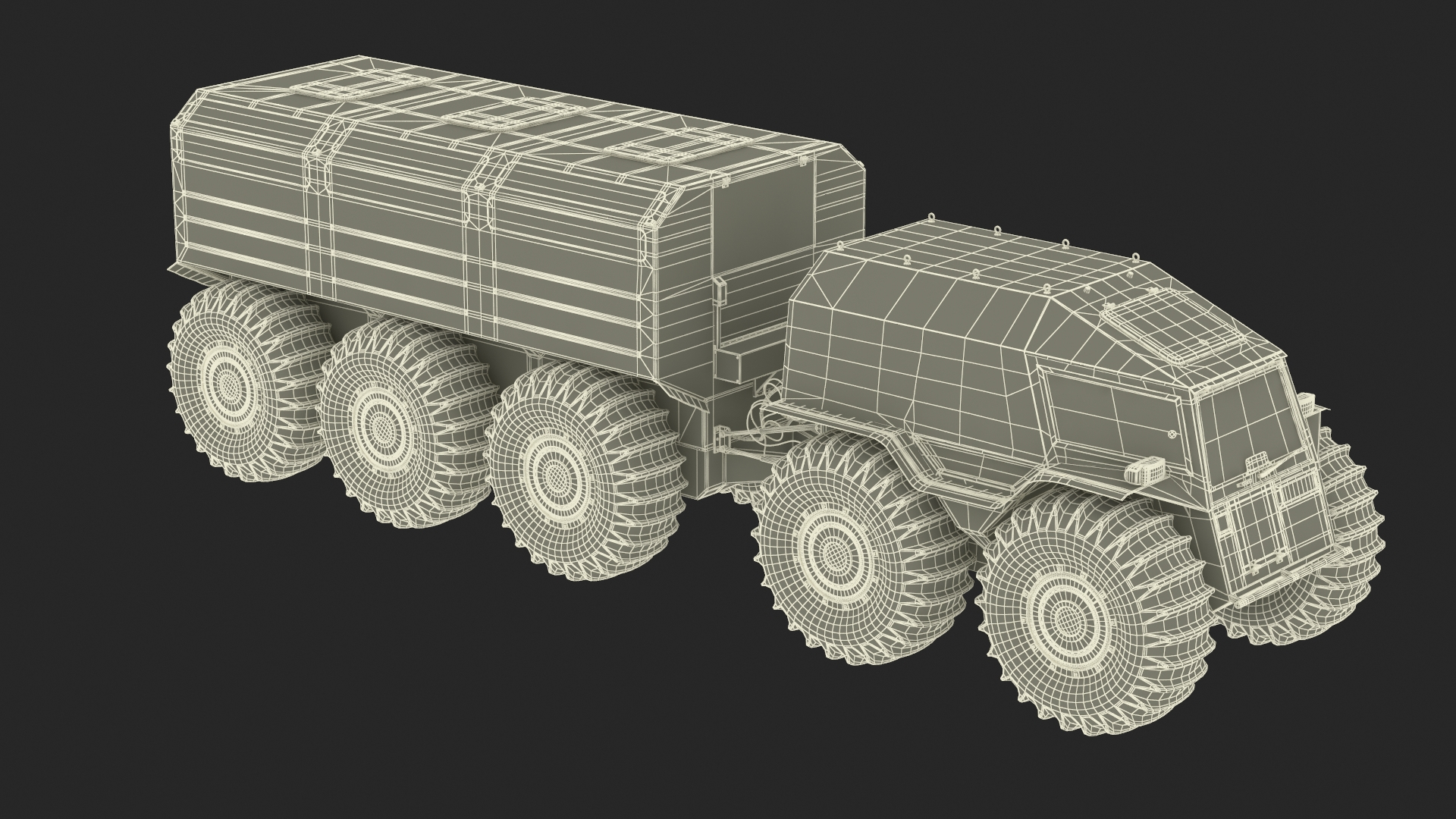 3D Sherp ATV With Trailer Light Gray - TurboSquid 2220581