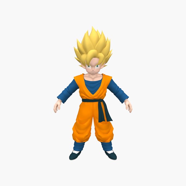 3D Goku Models | TurboSquid