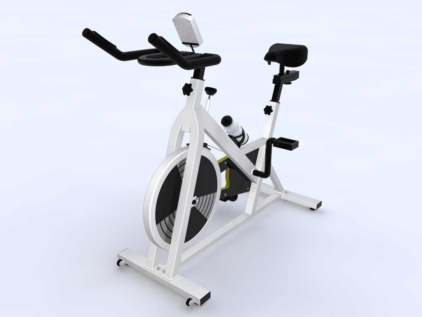 3dsmax Exercise Bike