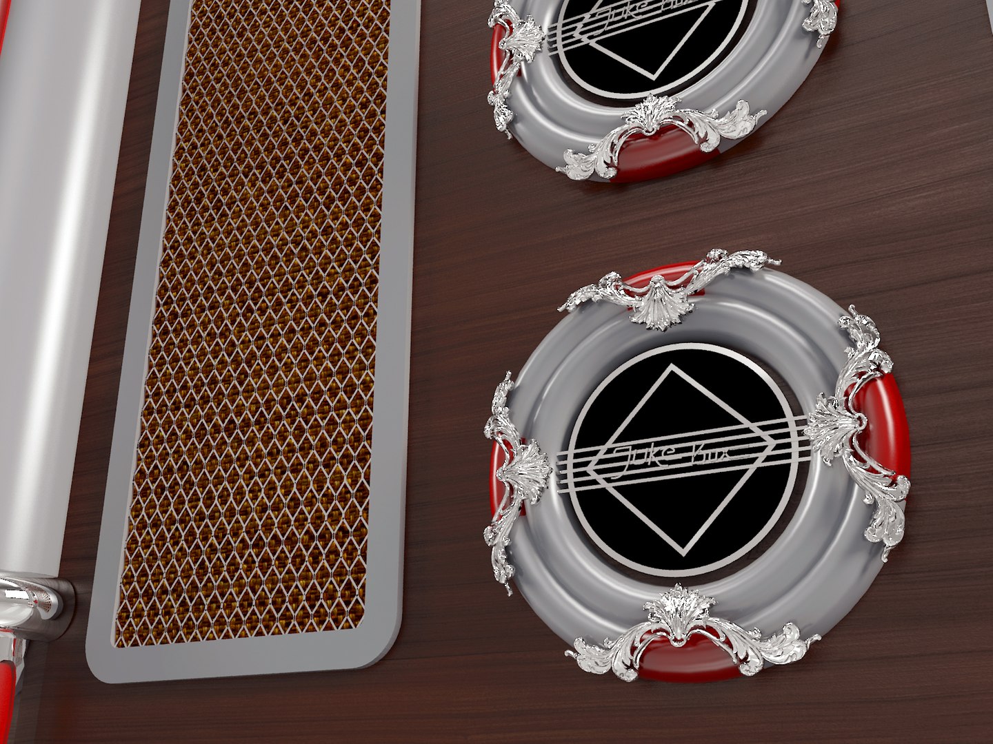 Jukebox Modelled 3d Model