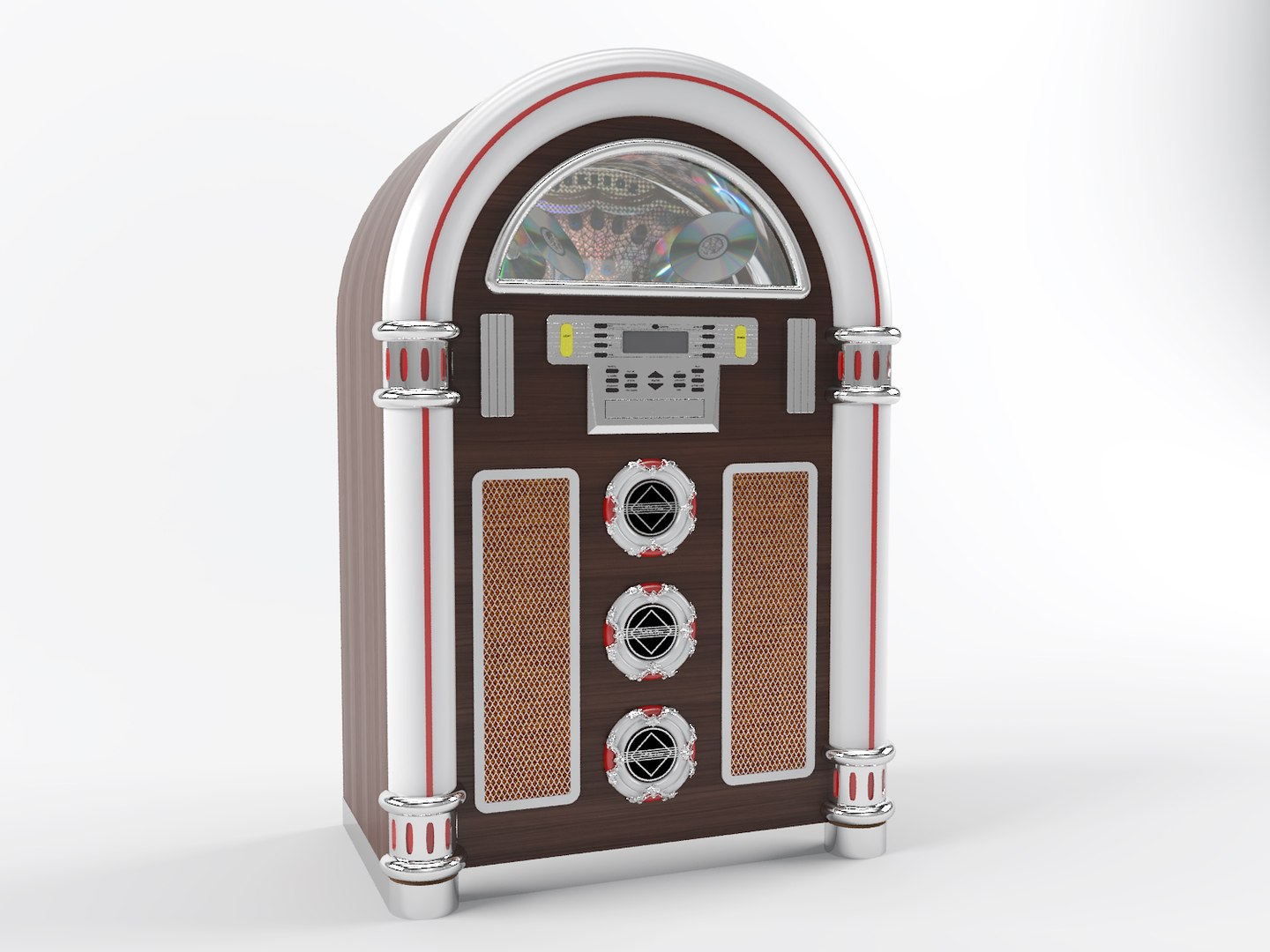 Jukebox Modelled 3d Model