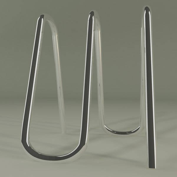3d model bicycle rack