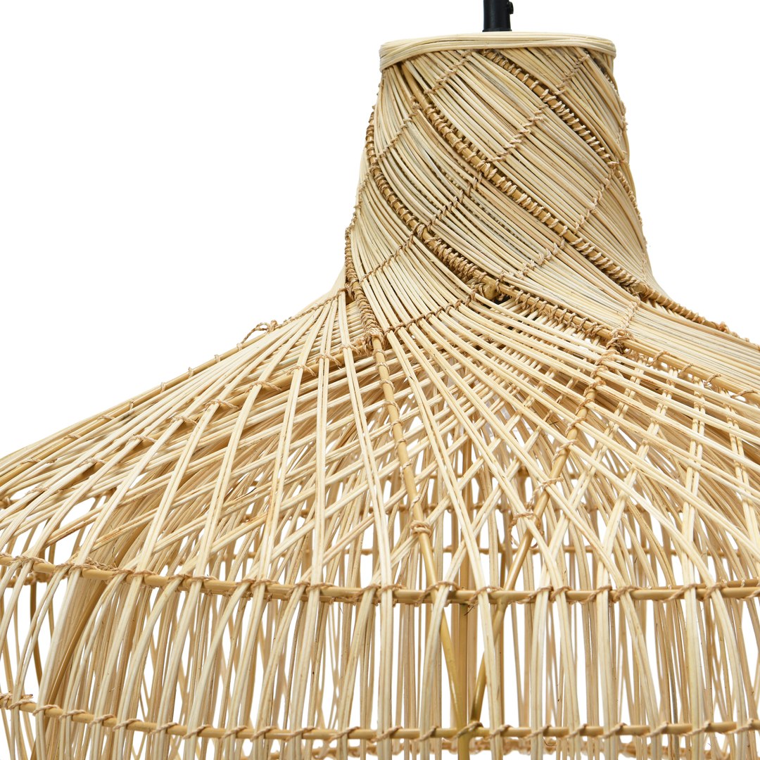 Bali Ceiling Lamp Rattan 3D Model - TurboSquid 2358279