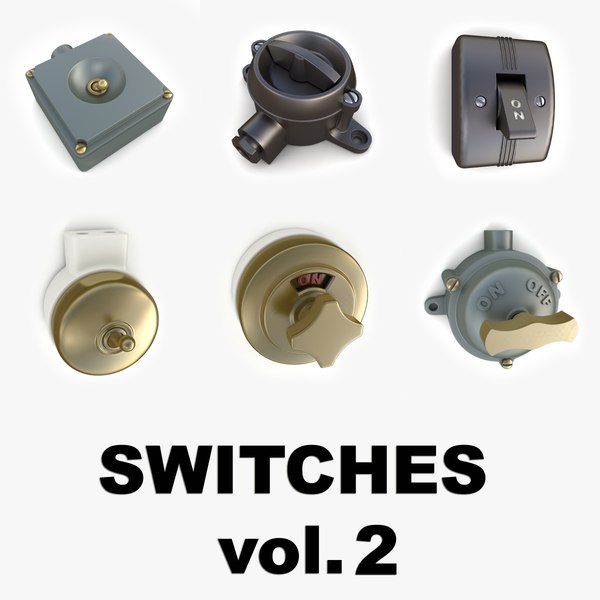 3d vintage switches vol 2