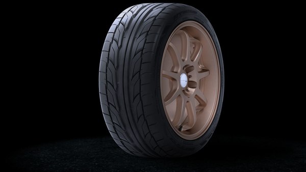 3D rim nitto model - TurboSquid 1239650