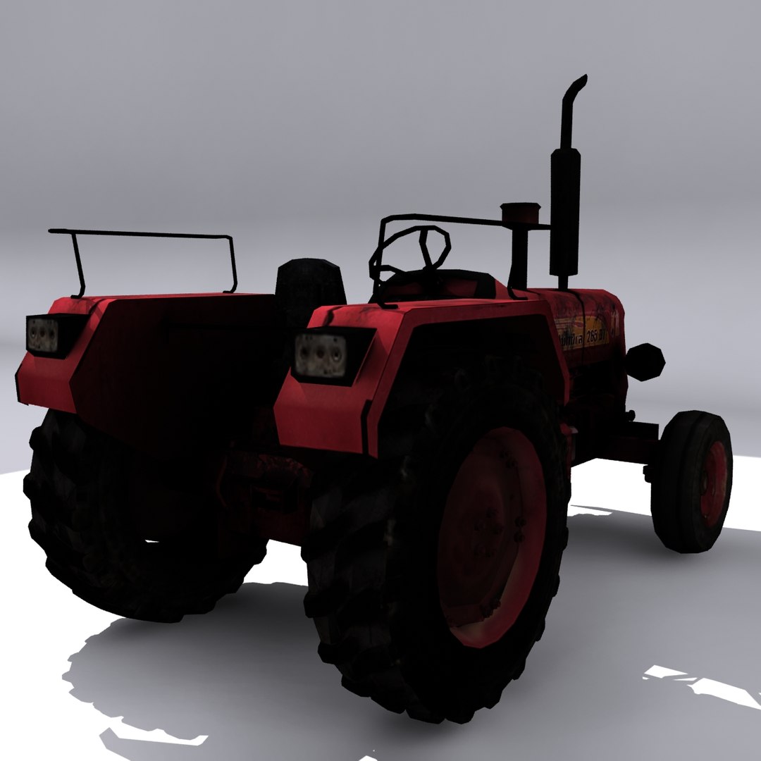 Tractor Engine 3d 3ds