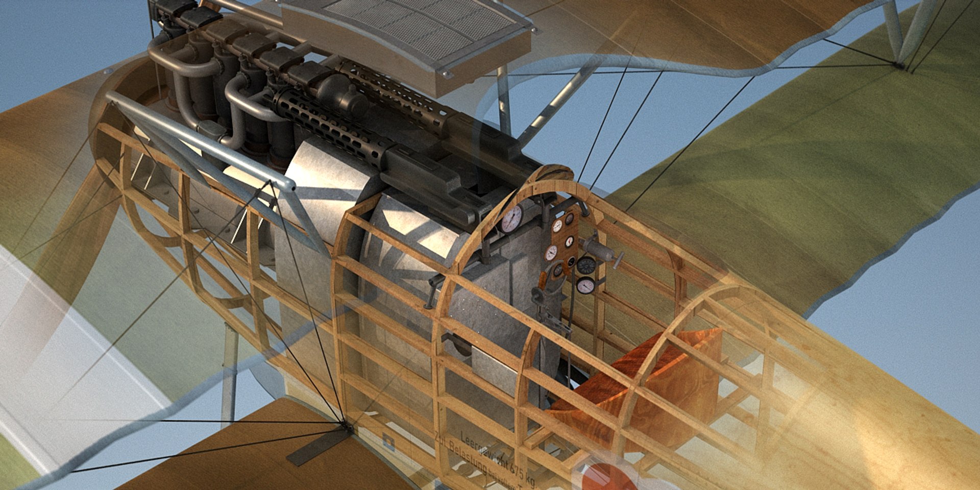 Albatros D Iii Werner 3D Model - TurboSquid 1395097