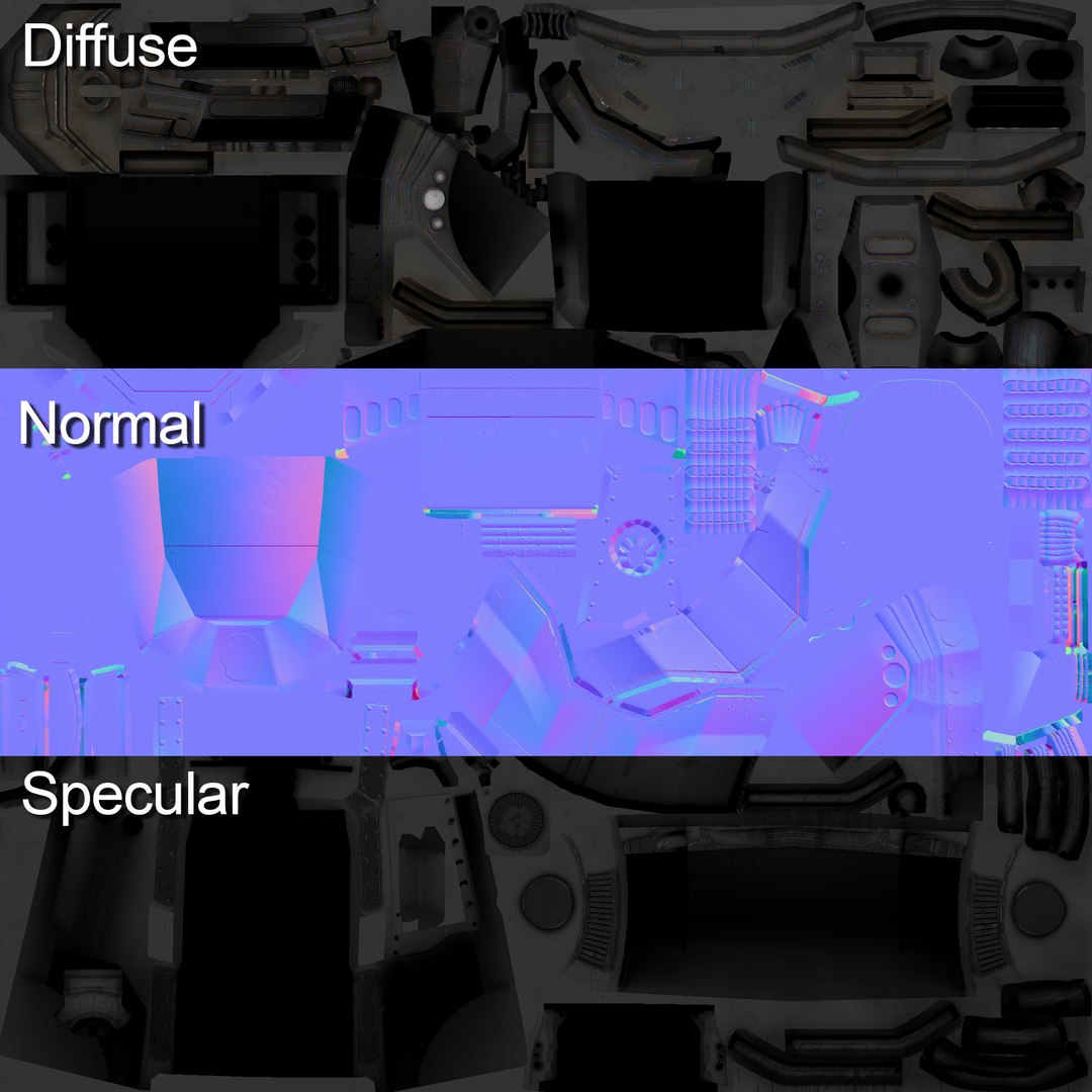 3d Model Sci-fi Stasis Pod Prop