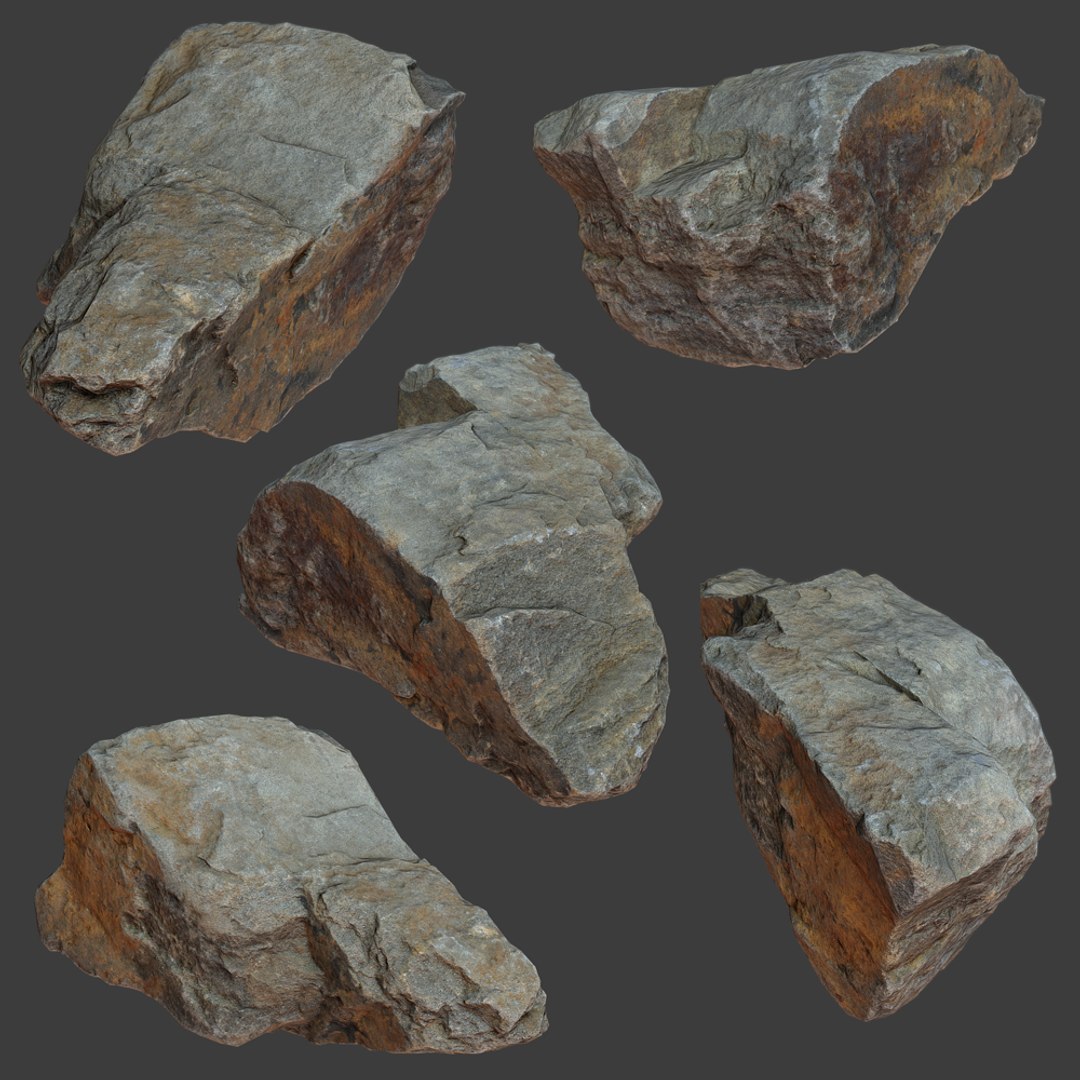 Stone 3d Model