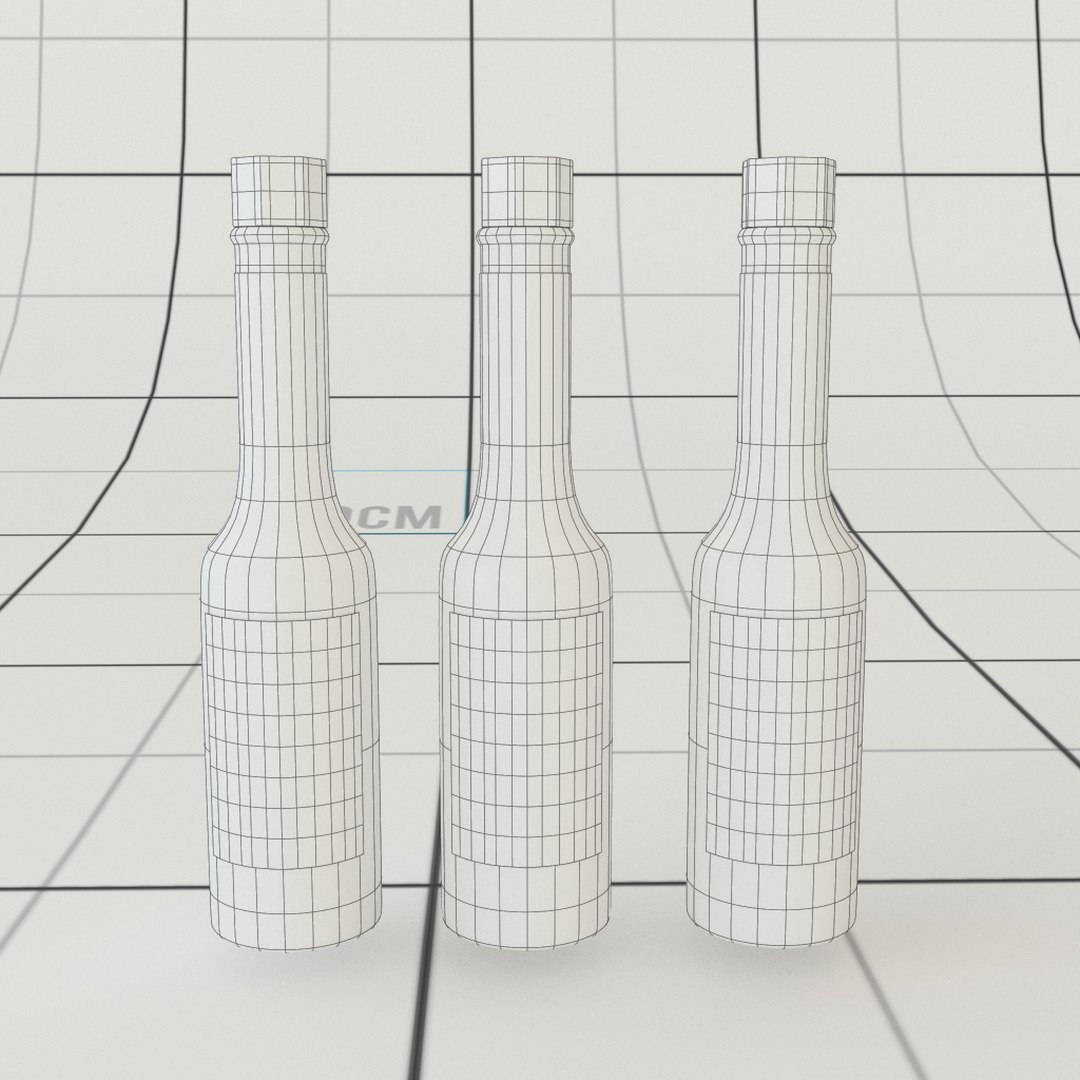 3D Model Chilli Bottle - TurboSquid 1204010