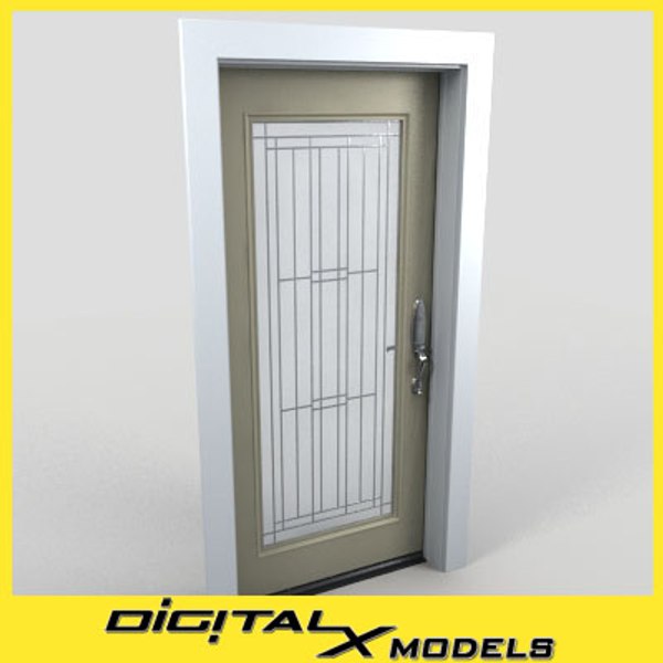 modelo 3d Puerta de entrada residencial 02 - TurboSquid 498249