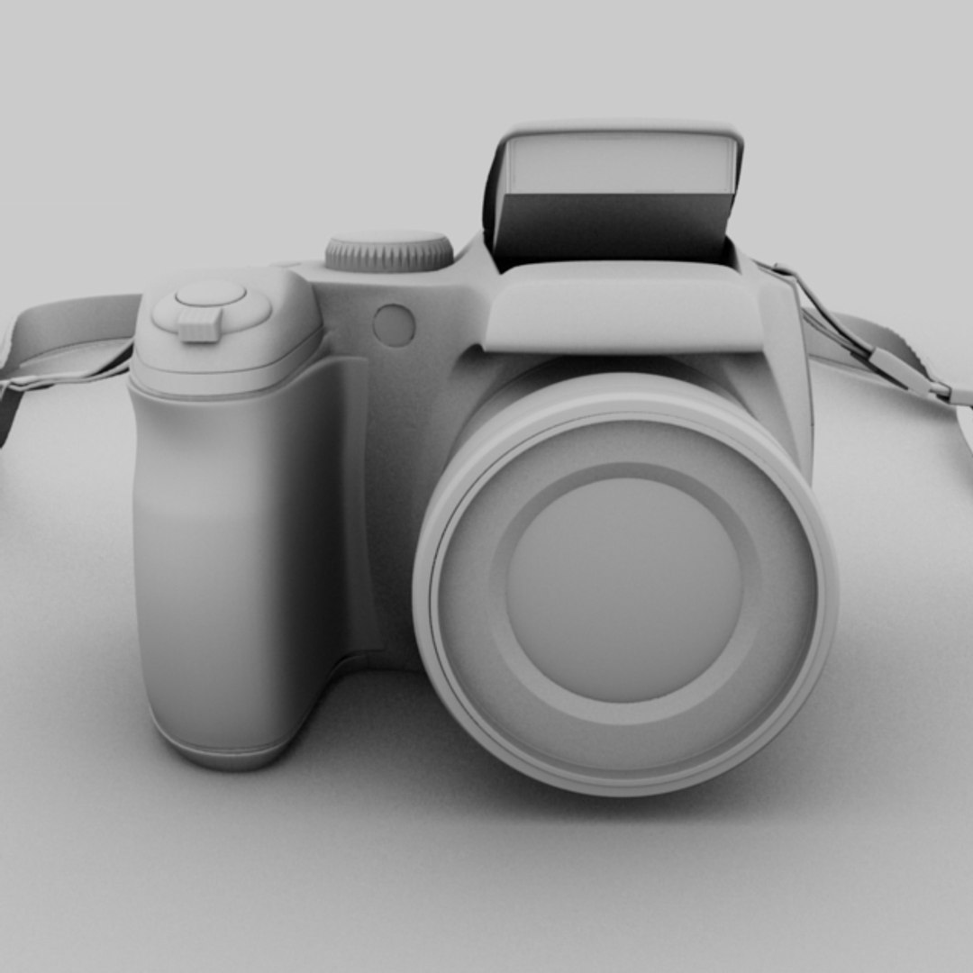 Fujifilm Finepix S700 Digital Camera 3d Obj