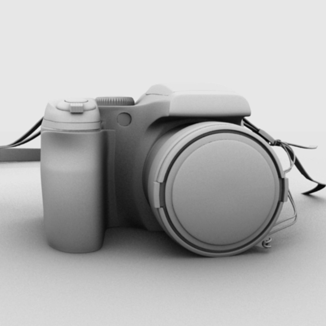 Fujifilm Finepix S700 Digital Camera 3d Obj