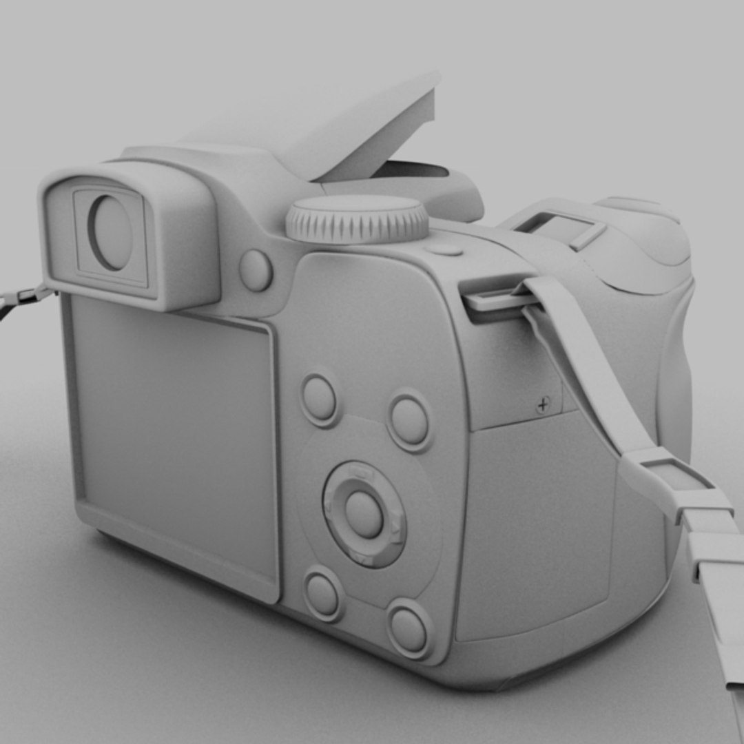 Fujifilm Finepix S700 Digital Camera 3d Obj